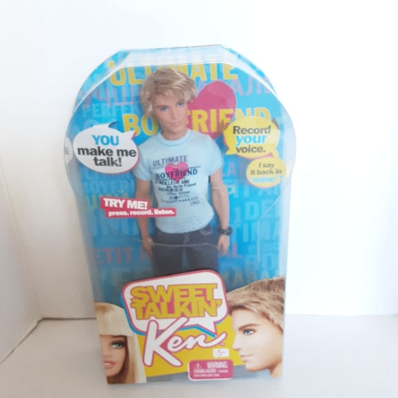 Mattel | Toys | Mattel Barbie Sweet Talking Ken Doll | Poshmark